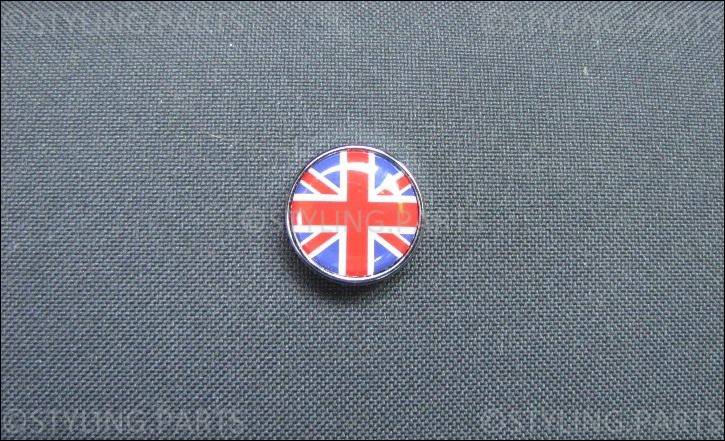 STARTKNOPF STARTBUTTON UNION JACK FARBIG FÜR MINI COOPER R55 R56 R57 ...